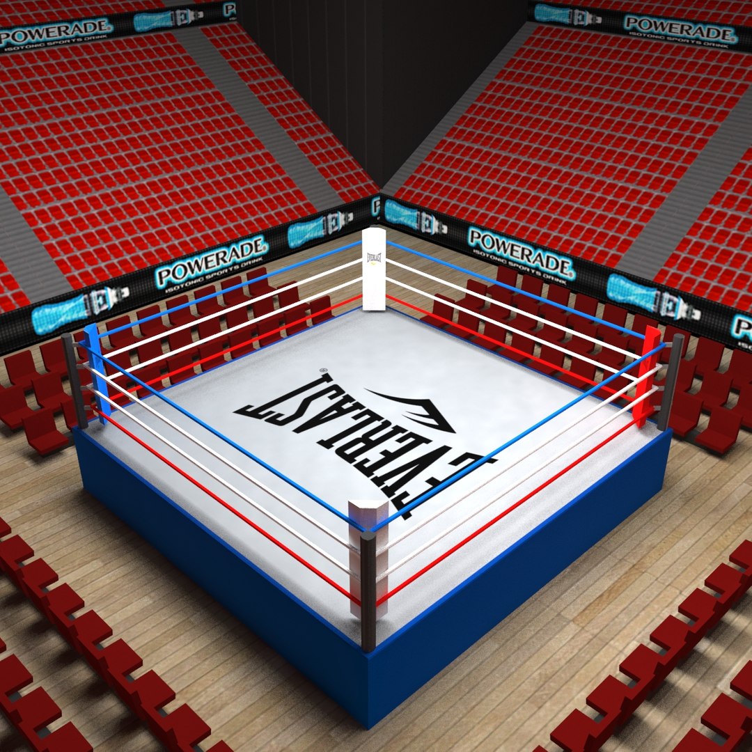 Boxing Arena 3d Model