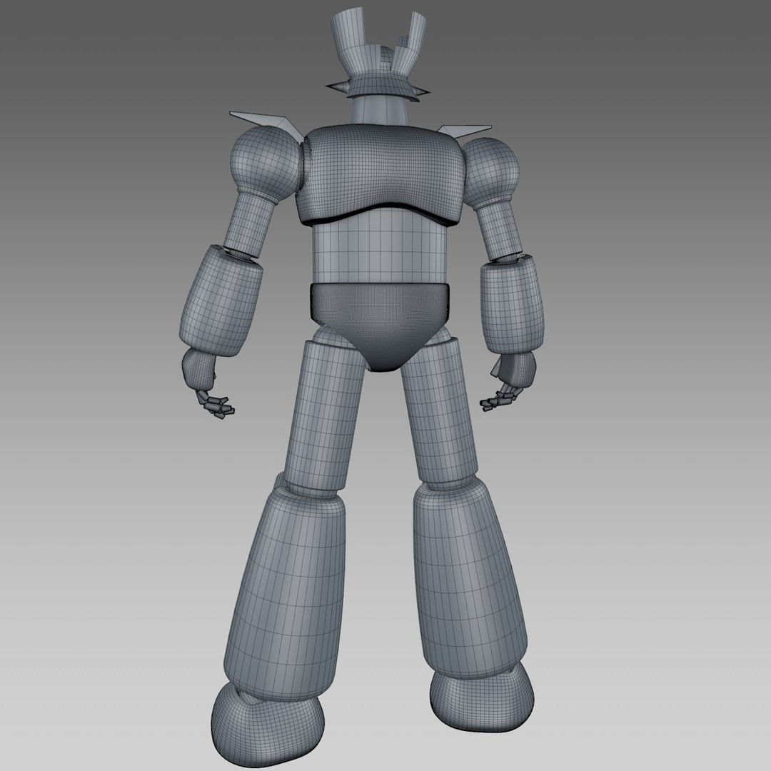 Classic Mazinger Z 3D Model - TurboSquid 1257408