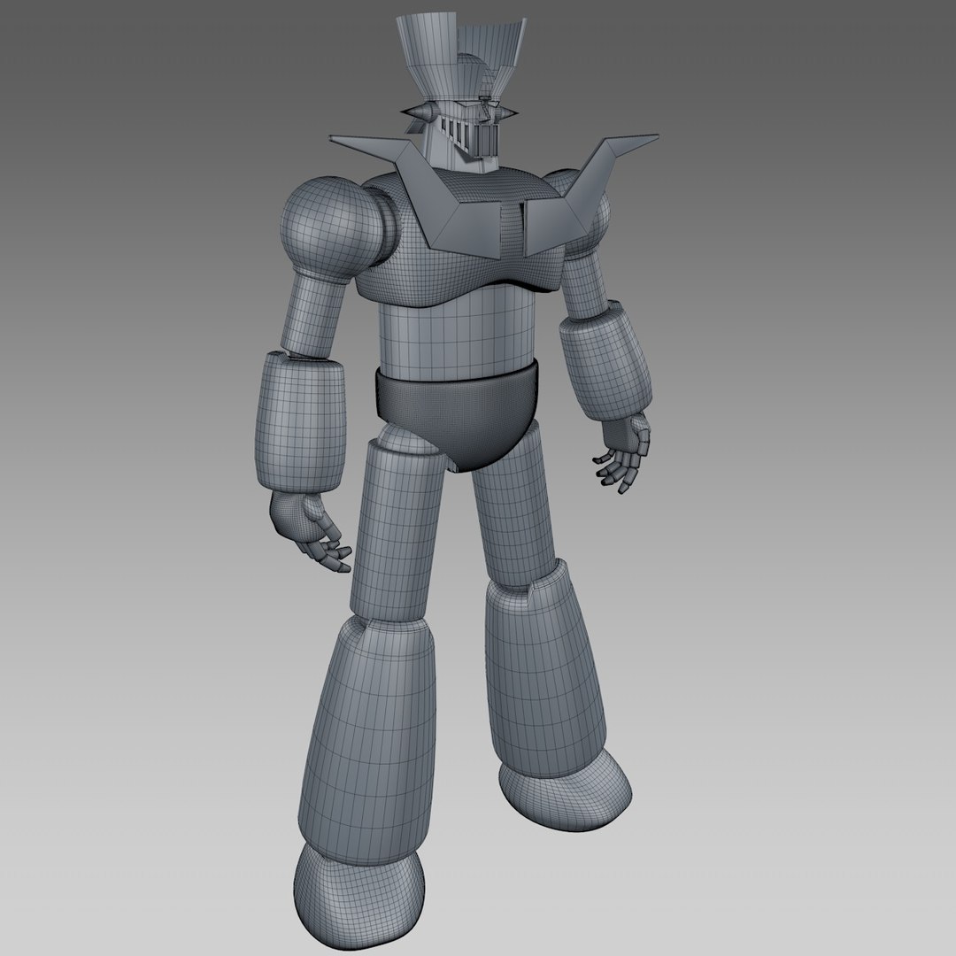 Classic Mazinger Z 3D Model - TurboSquid 1257408