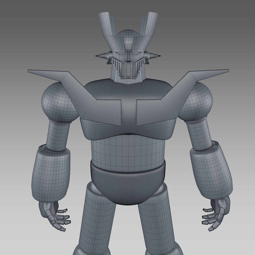 Classic Mazinger Z 3D Model - TurboSquid 1257408