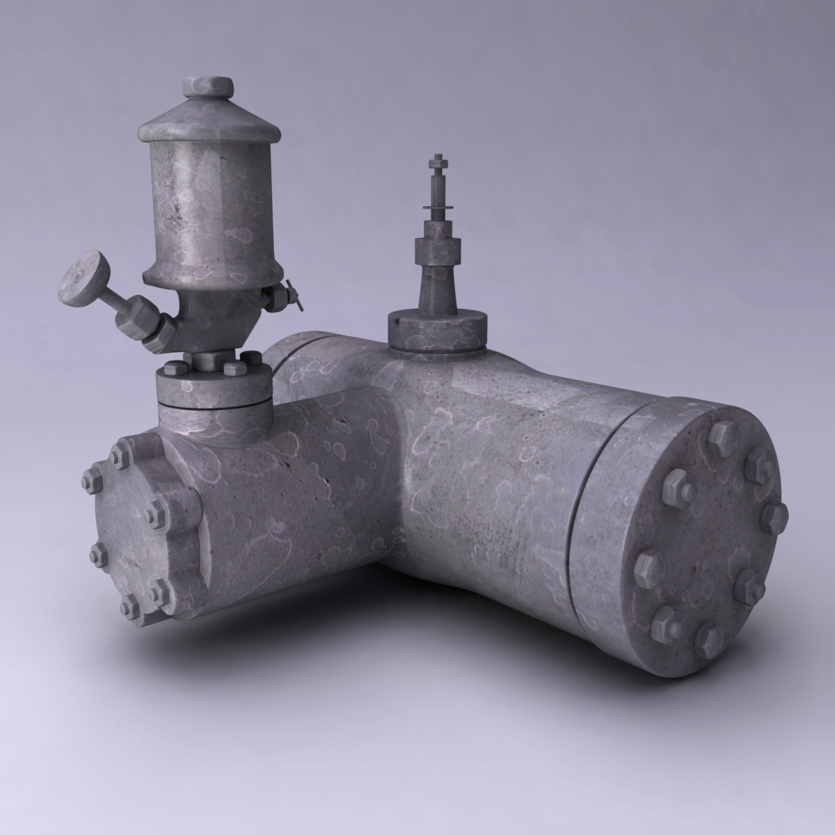 3d model industrial device
