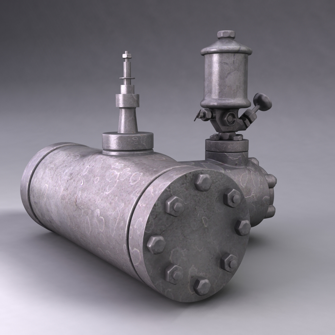 3d model industrial device