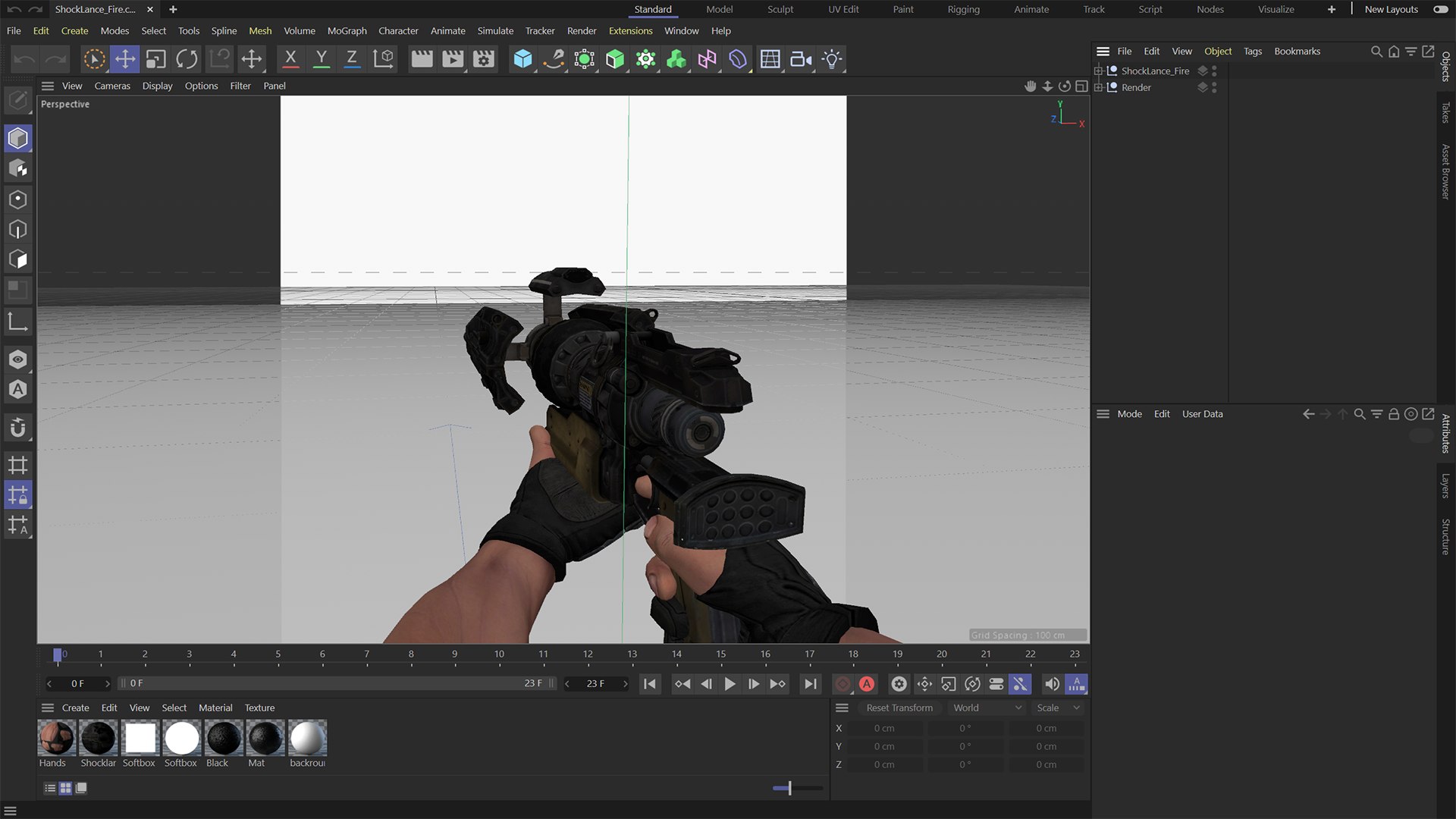 ShockLance 3D Model - TurboSquid 2367179