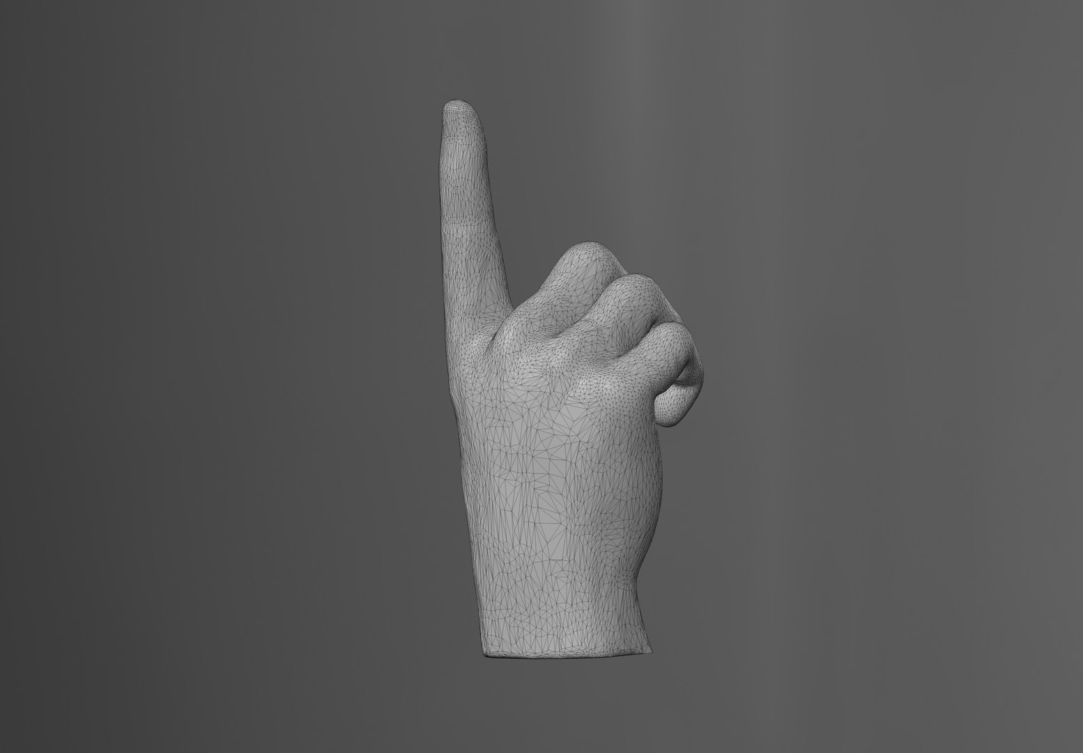 3D Pointing Hand 3D Model - TurboSquid 1996689