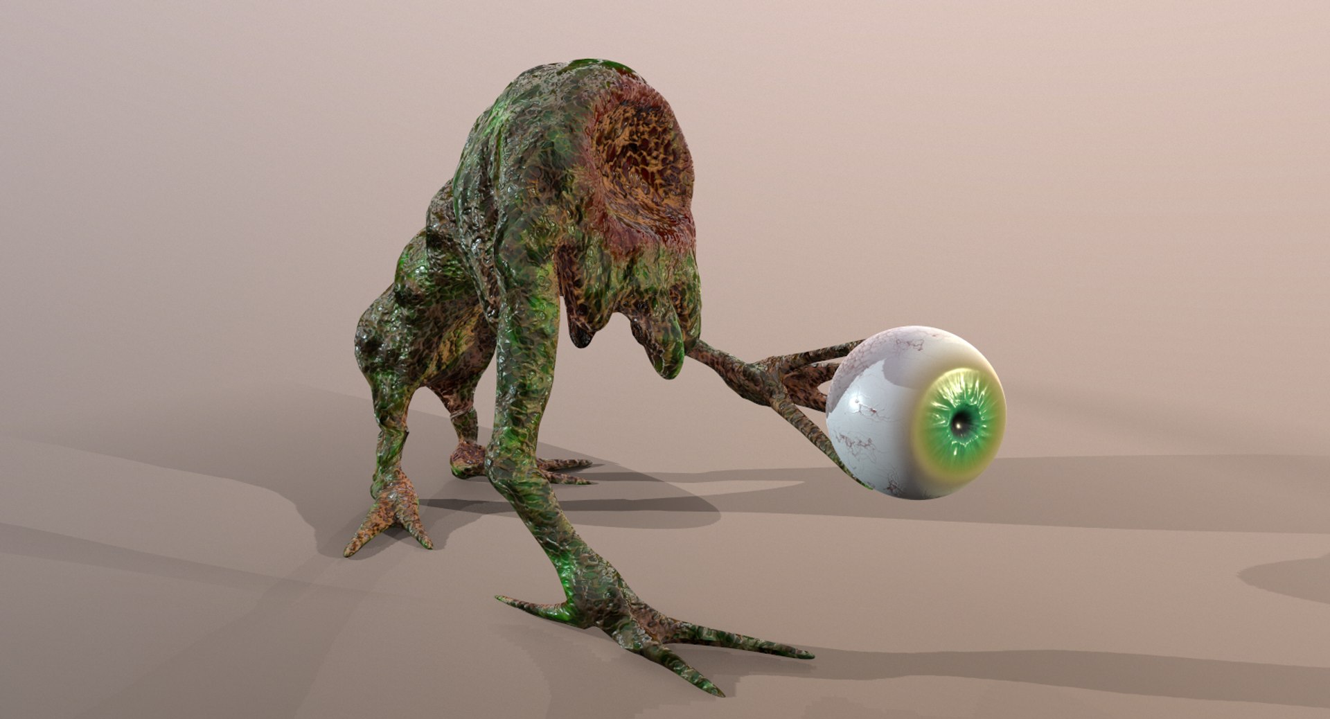 3D Model Creature Monster - TurboSquid 1287029