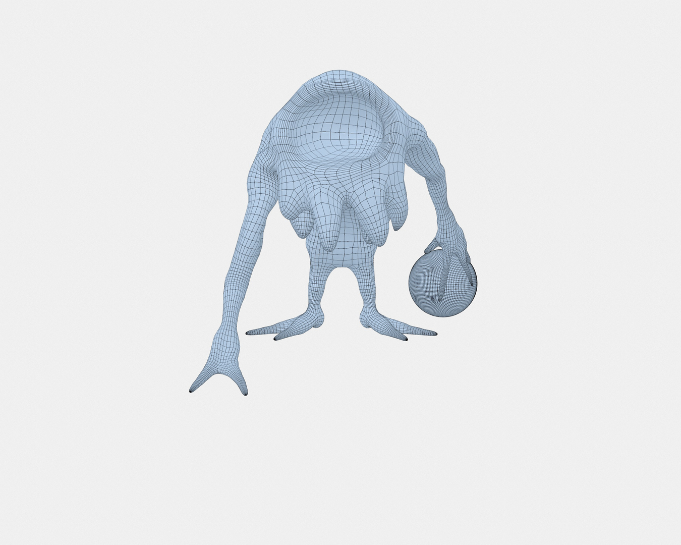 3D Model Creature Monster - TurboSquid 1287029