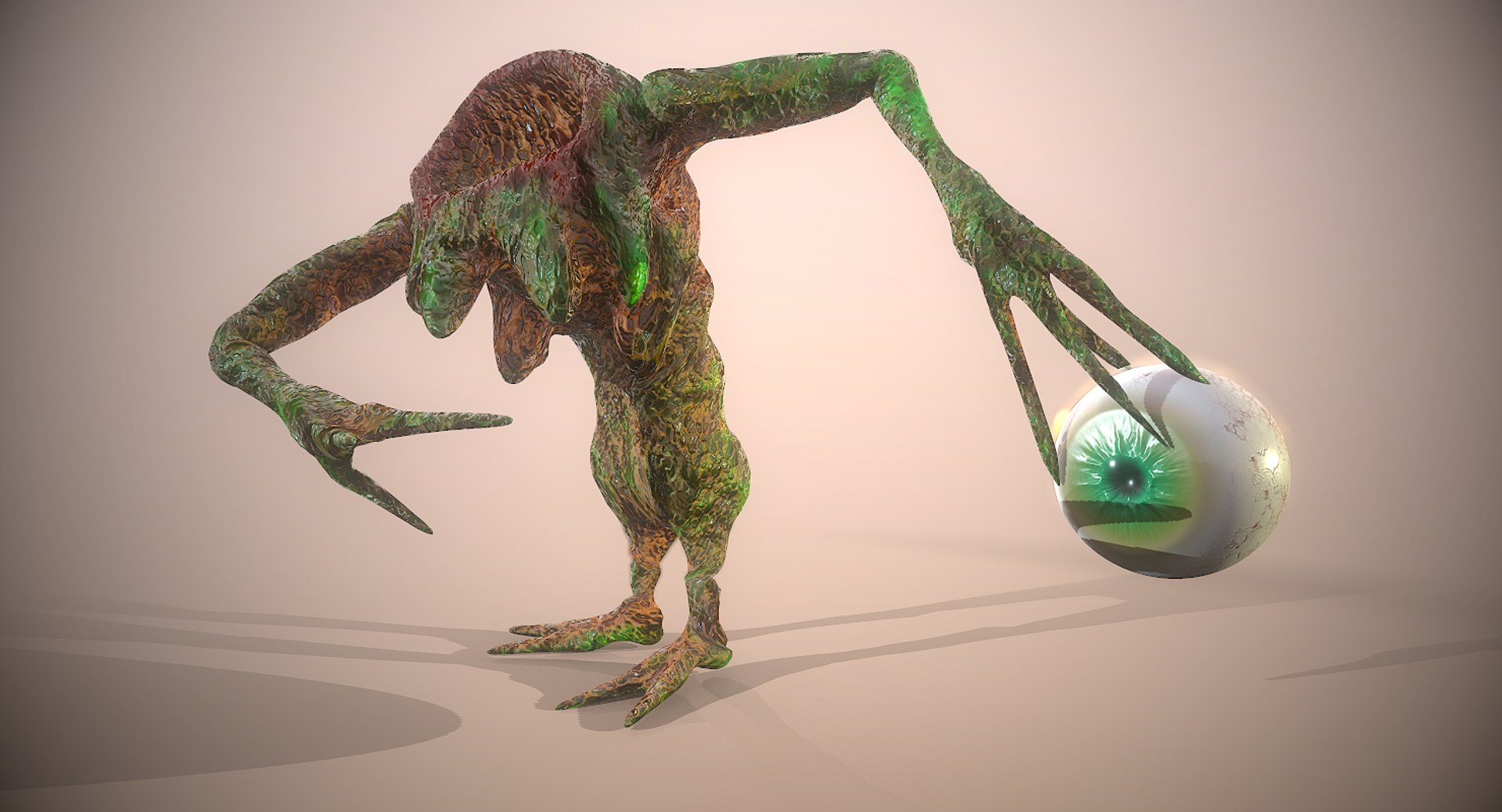 3D Model Creature Monster - TurboSquid 1287029