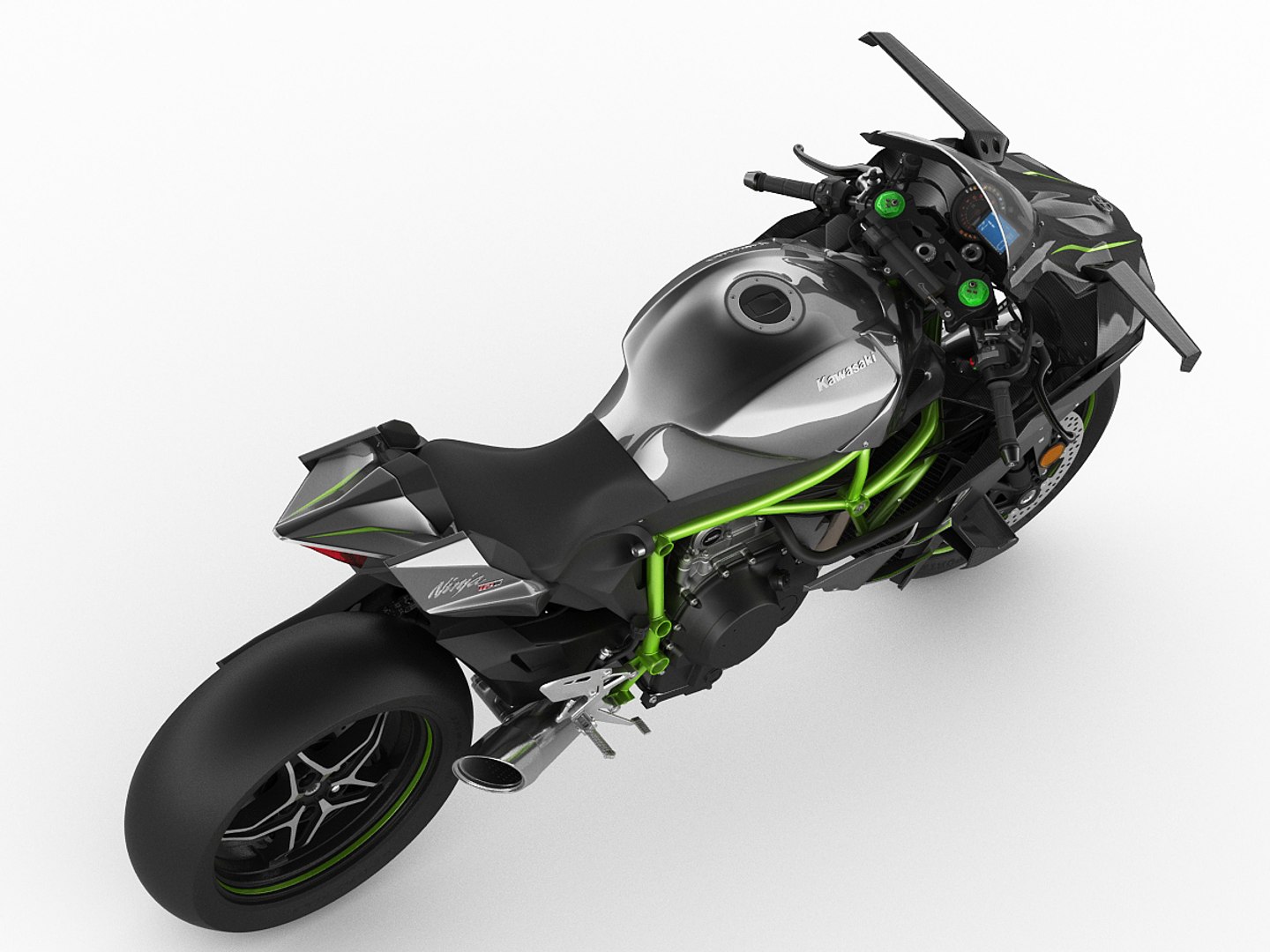 3d Model Kawasaki H2r Ninja