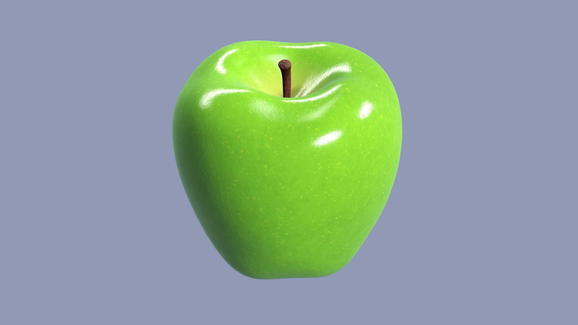 3D Realistic Green Apple Model - TurboSquid 2073392
