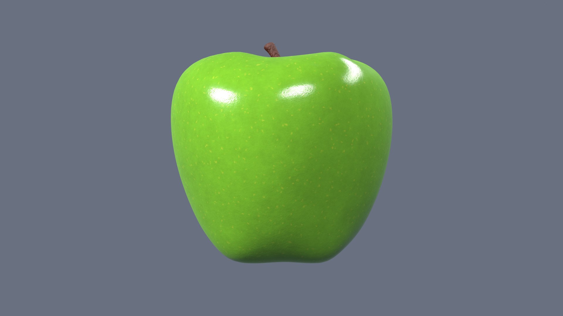 3D Realistic Green Apple Model - TurboSquid 2073392