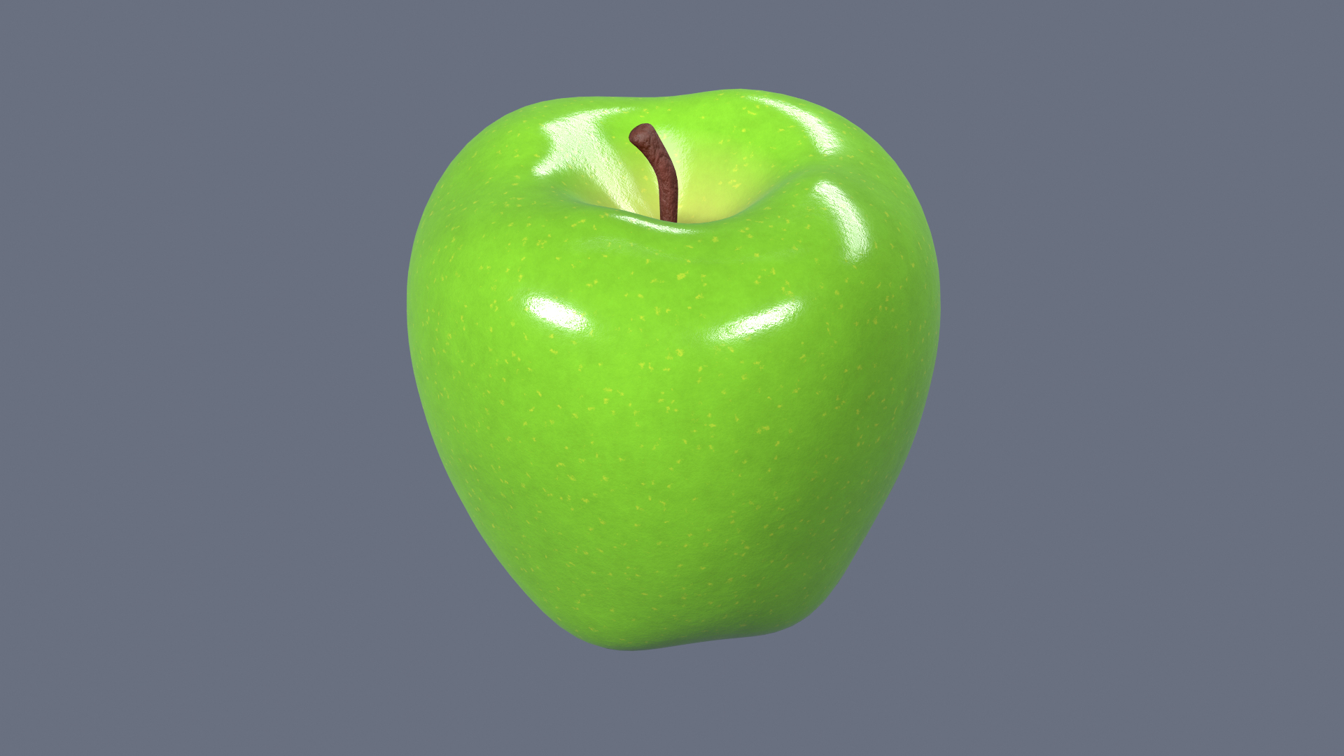 3D Realistic Green Apple Model - TurboSquid 2073392
