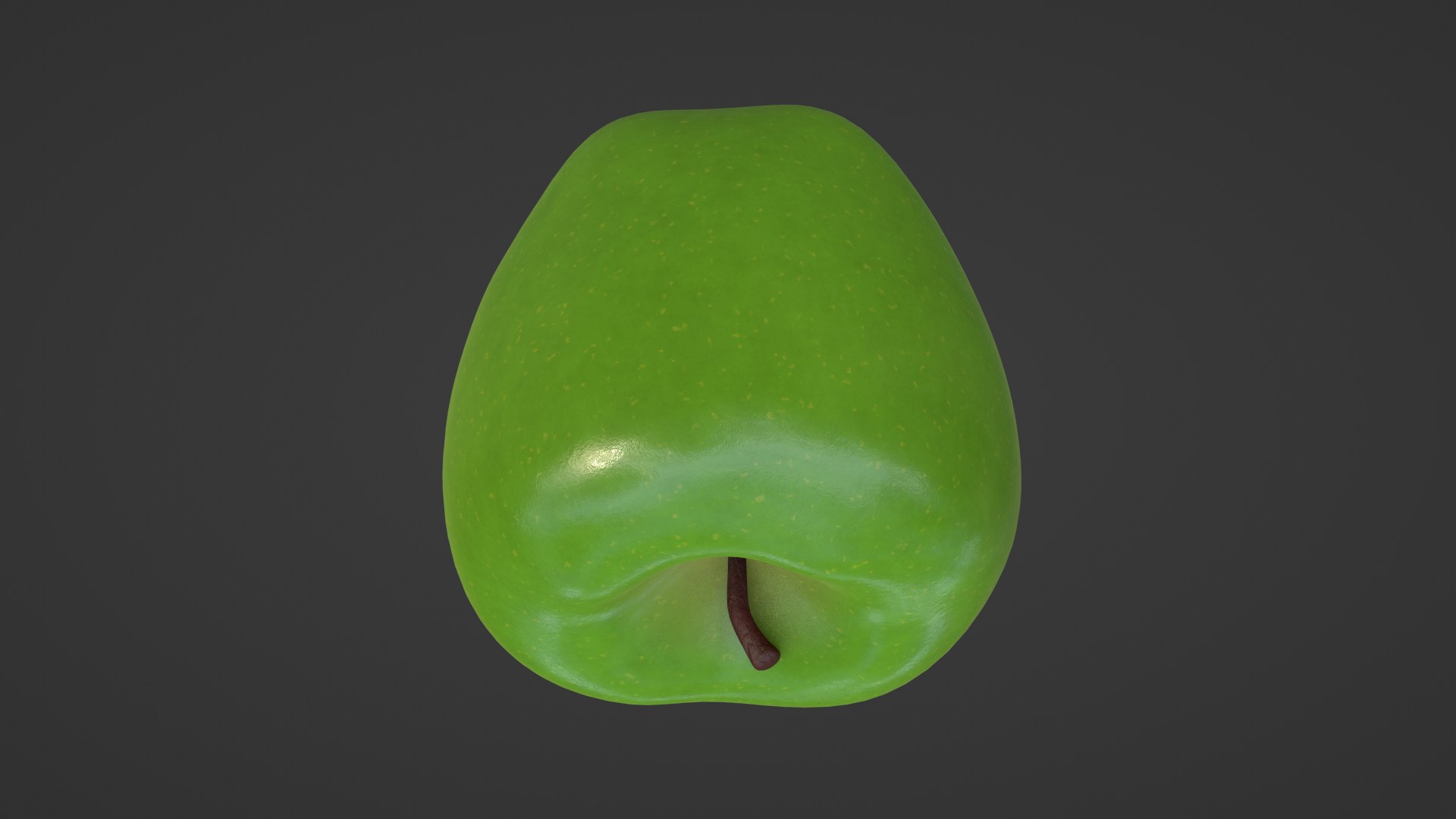 3D Realistic Green Apple Model - TurboSquid 2073392