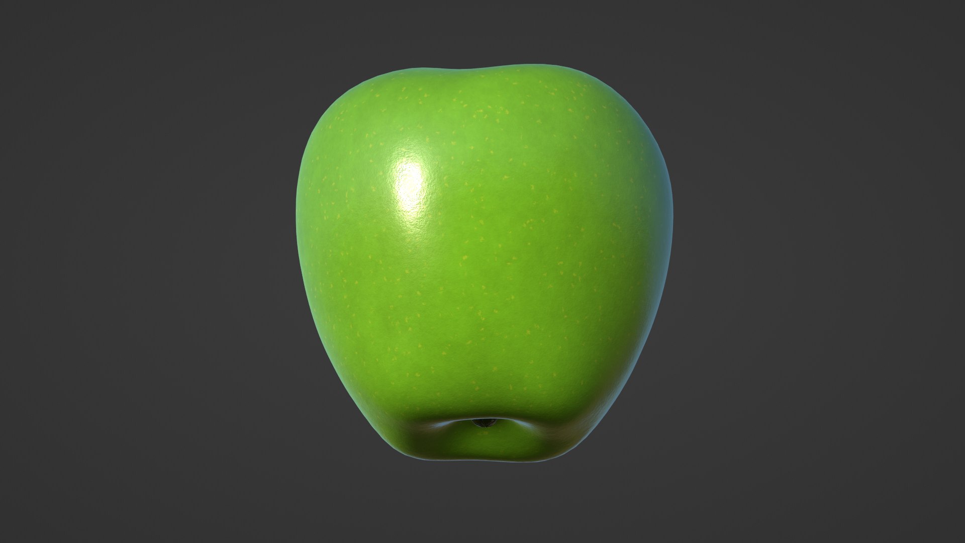 3D Realistic Green Apple Model - TurboSquid 2073392