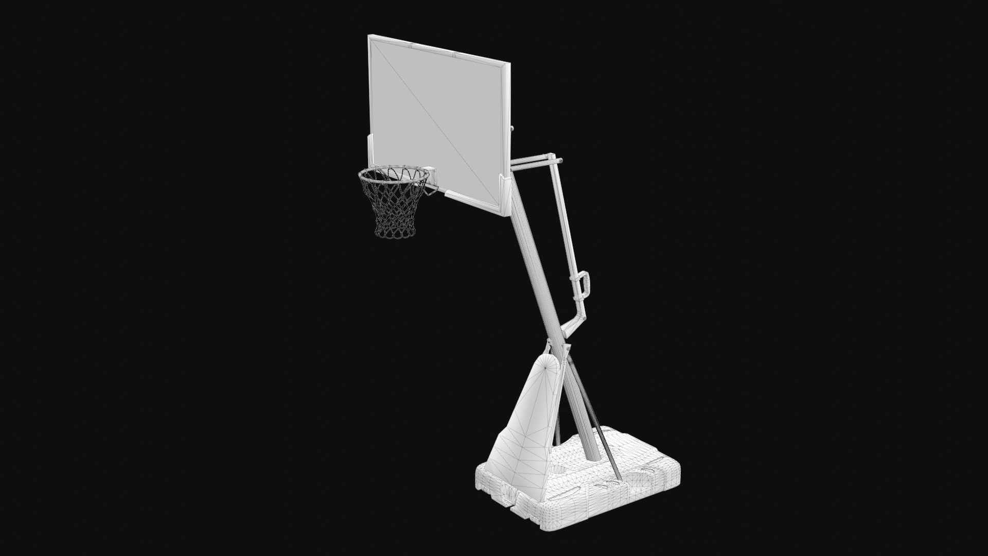 3D Basketball Hoop Model - TurboSquid 2249026