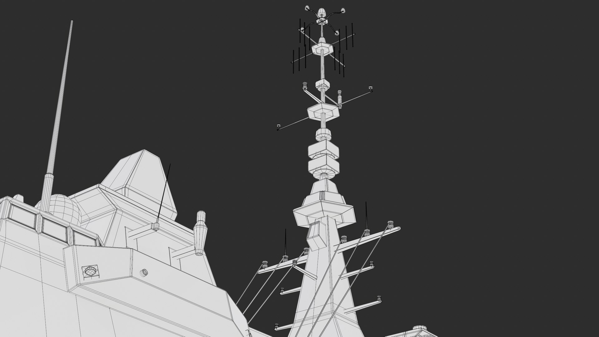 FREMM Modern French Frigate Warship Lowpoly PBR 3D model - TurboSquid ...