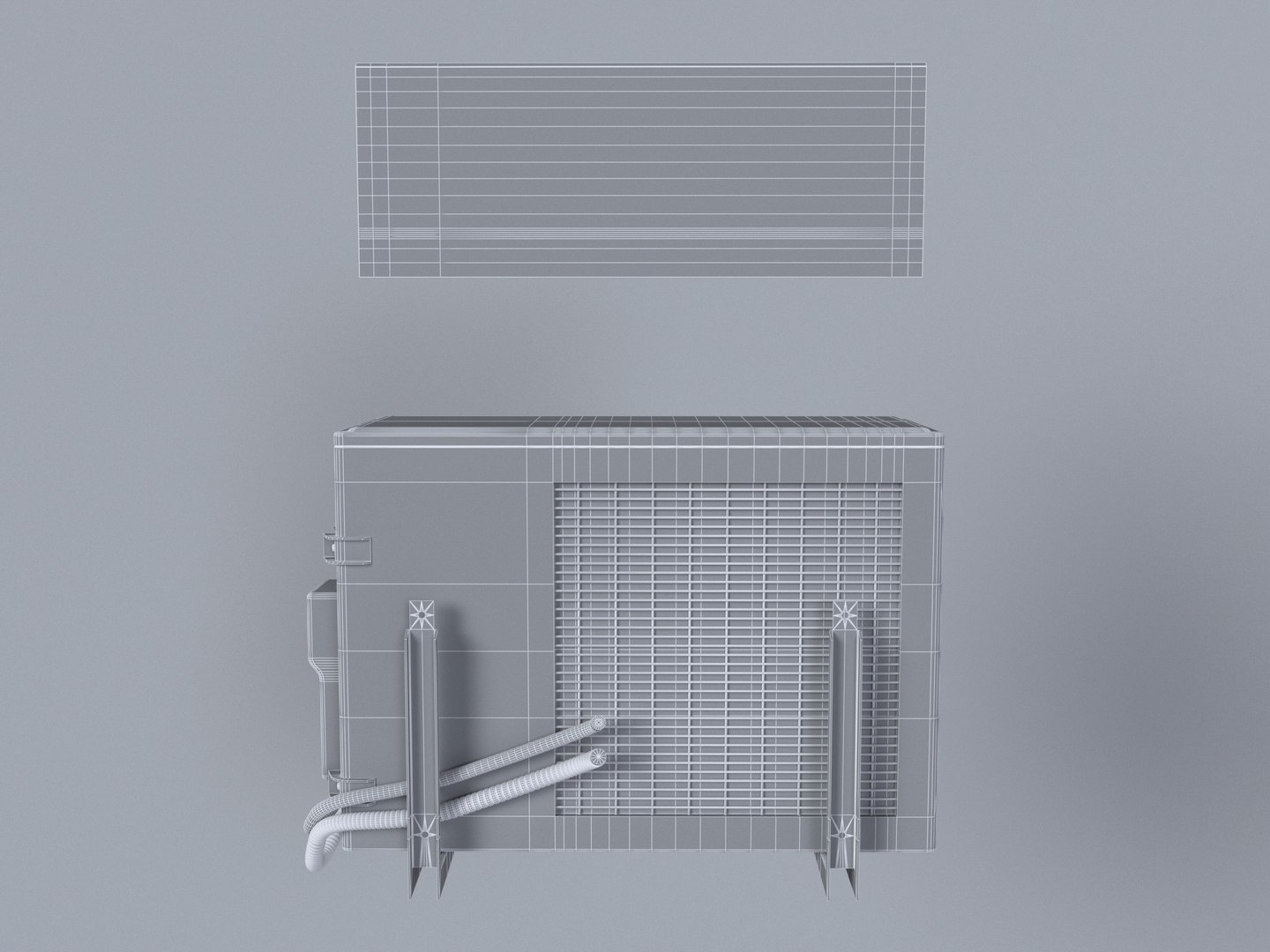 3D Air Conditioner - TurboSquid 2235629
