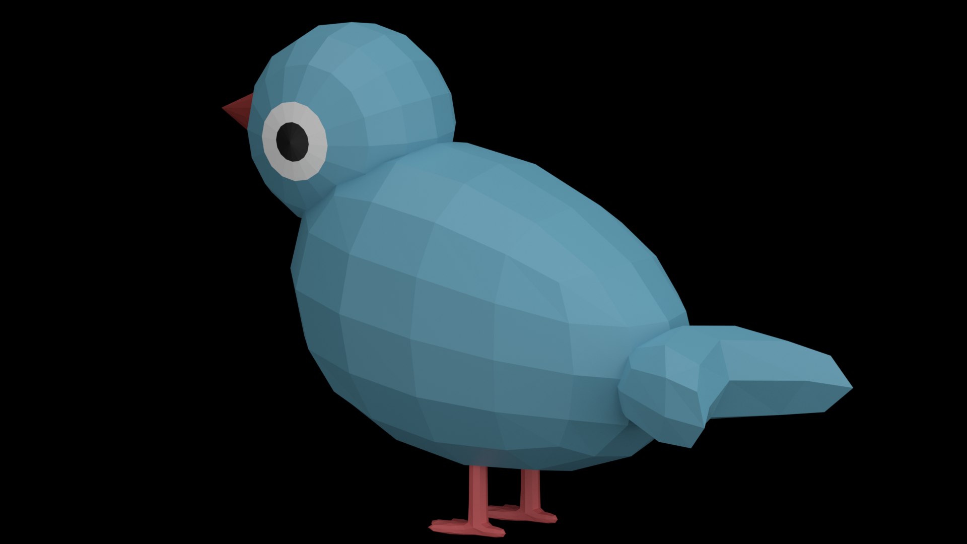 LowPoly Cartoon Cute Bird 3D model - TurboSquid 1837911