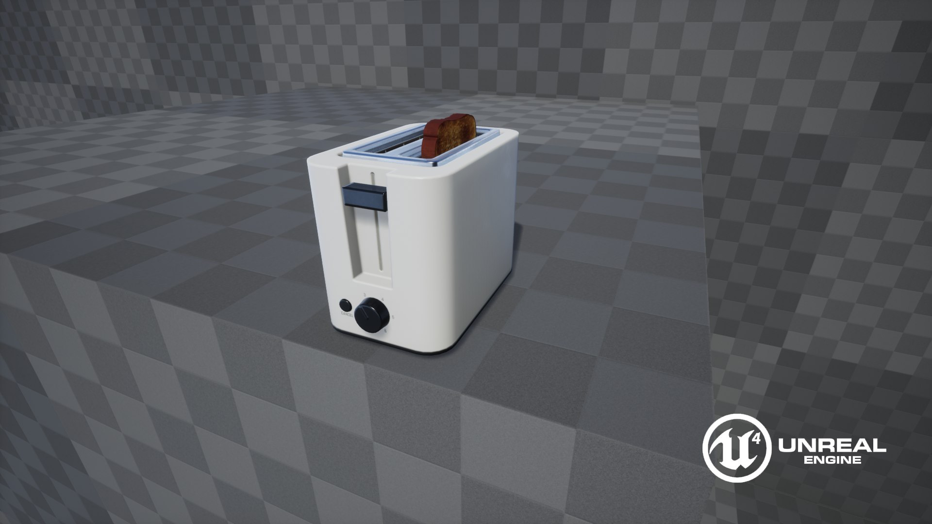 3D Low-poly Toaster Model - TurboSquid 1696043