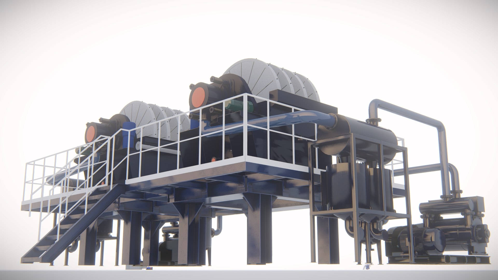 3D Vacuum Disc Filter - TurboSquid 2060888