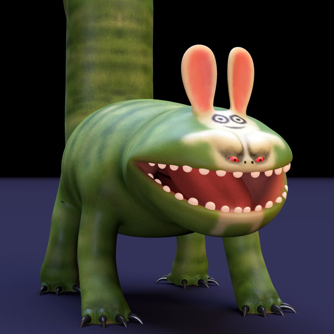 Free bunny eater rig 3D - TurboSquid 1182409