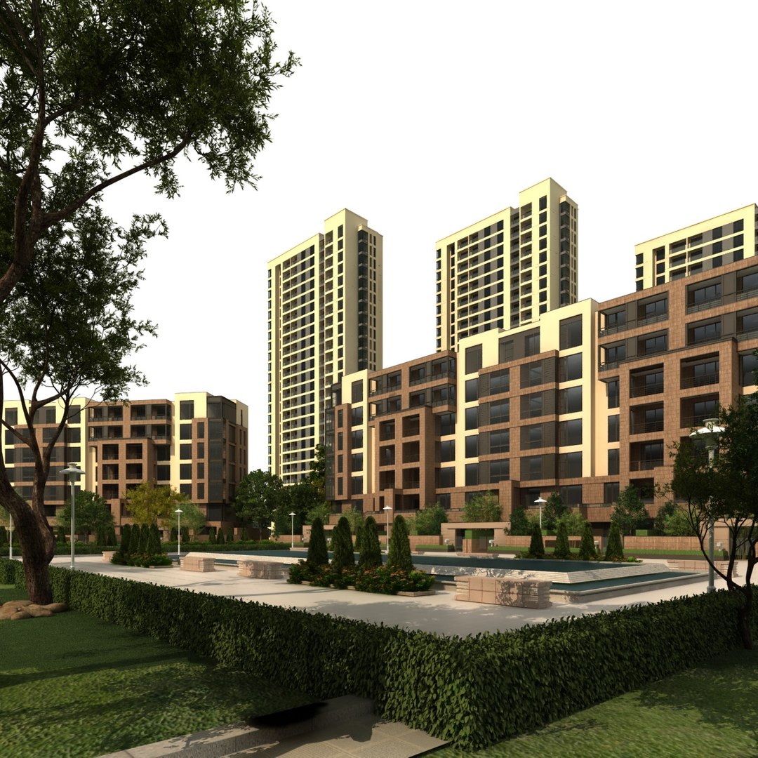 City Block3D模型 - TurboSquid 1970652