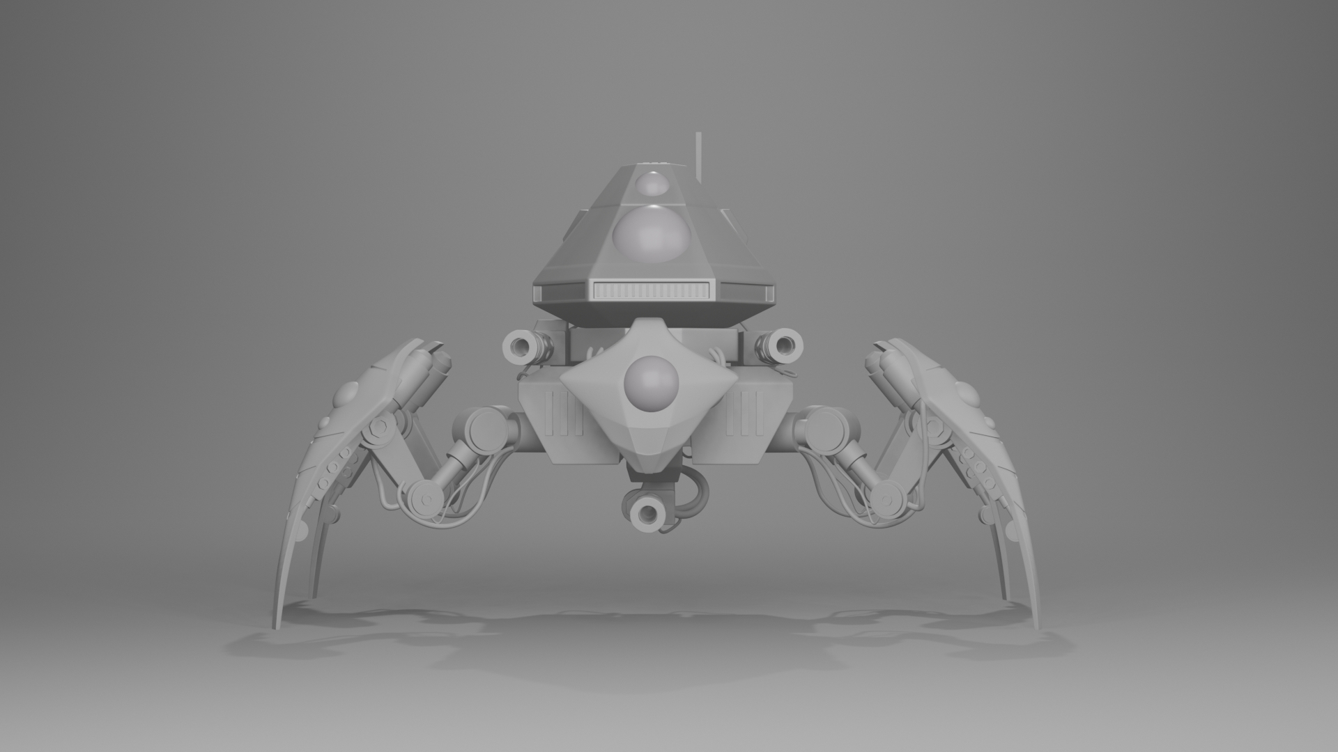 3D Spider Robot - TurboSquid 2246566