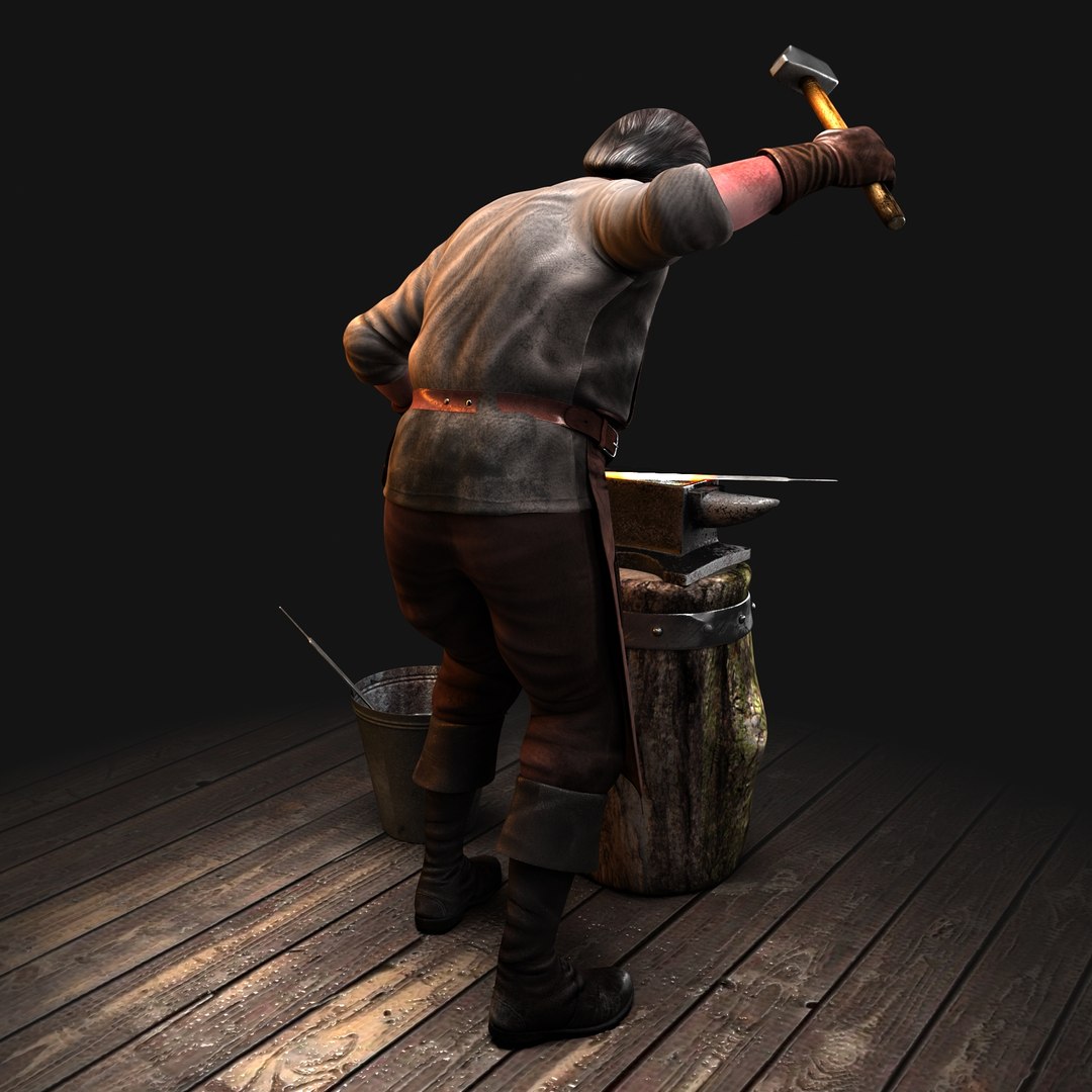 blacksmith 3d max