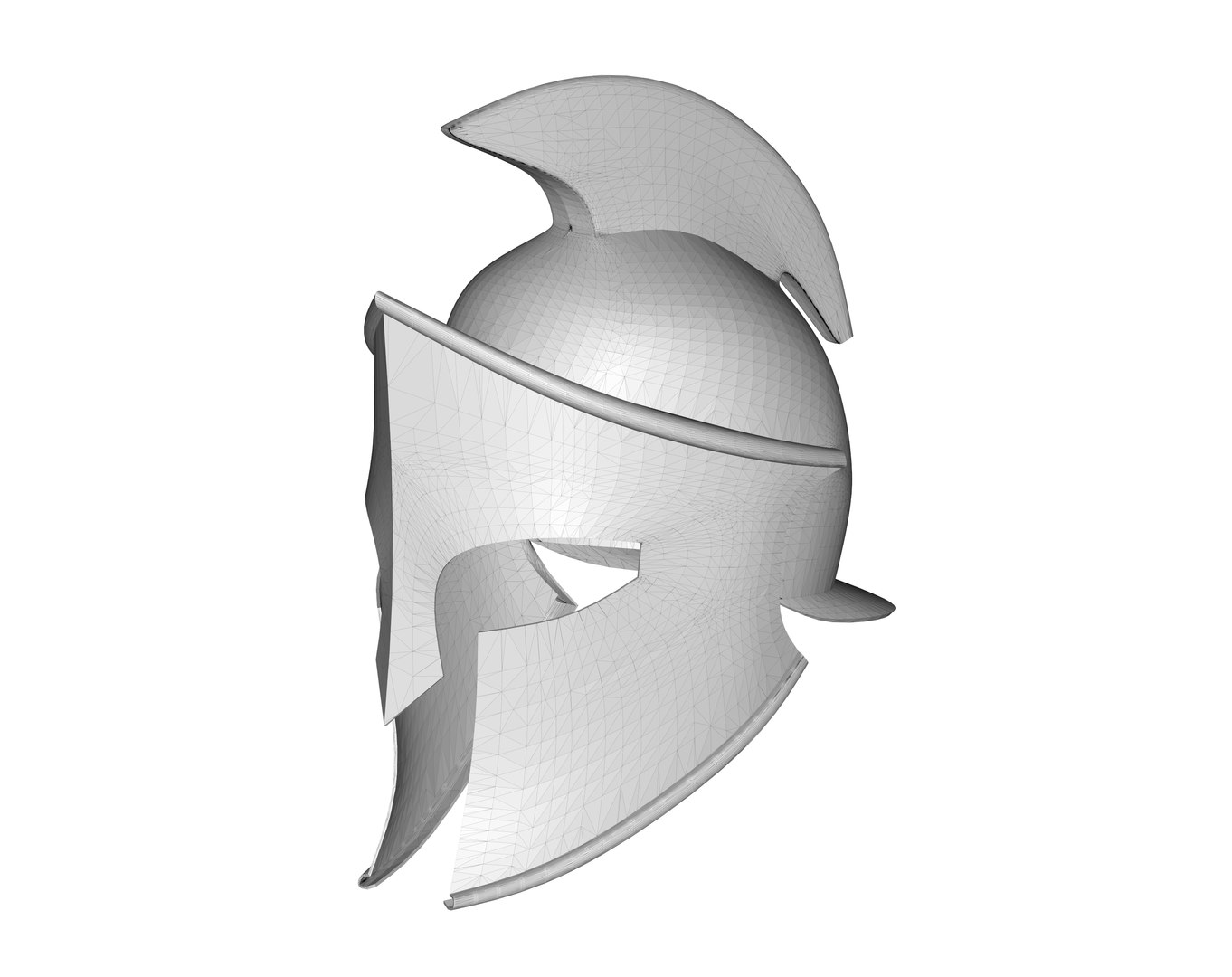 Spartan Helmet 3D Model - TurboSquid 2268484