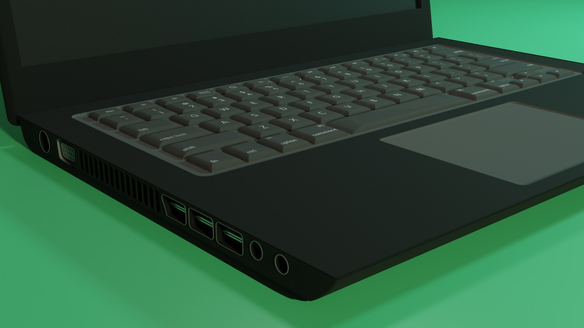 Old Type Laptop Model - TurboSquid 1824985