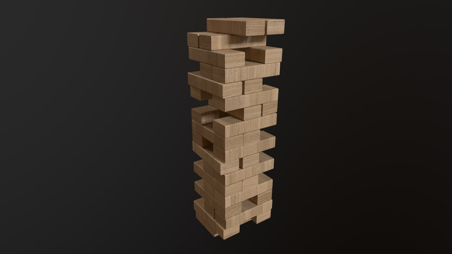 Jenga Model - TurboSquid 1718232