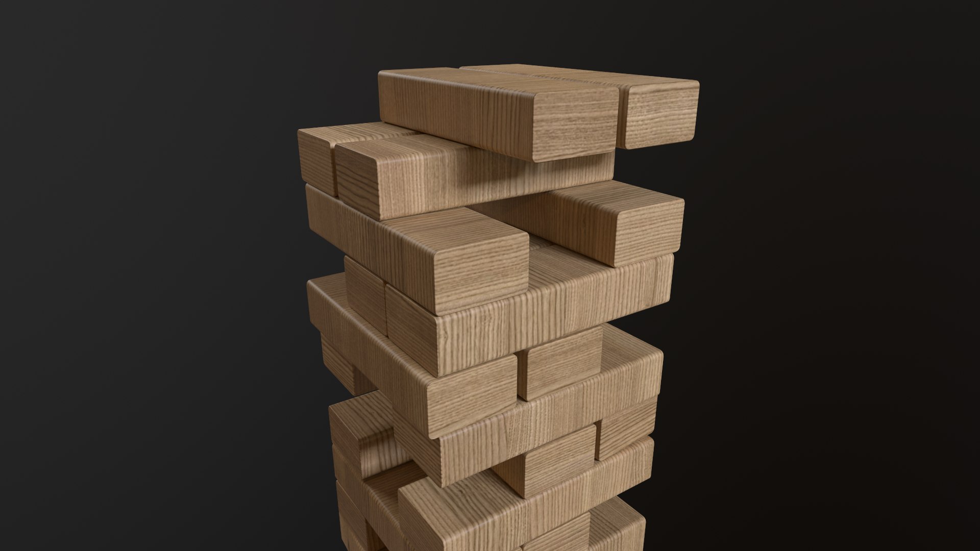 Jenga Model - TurboSquid 1718232