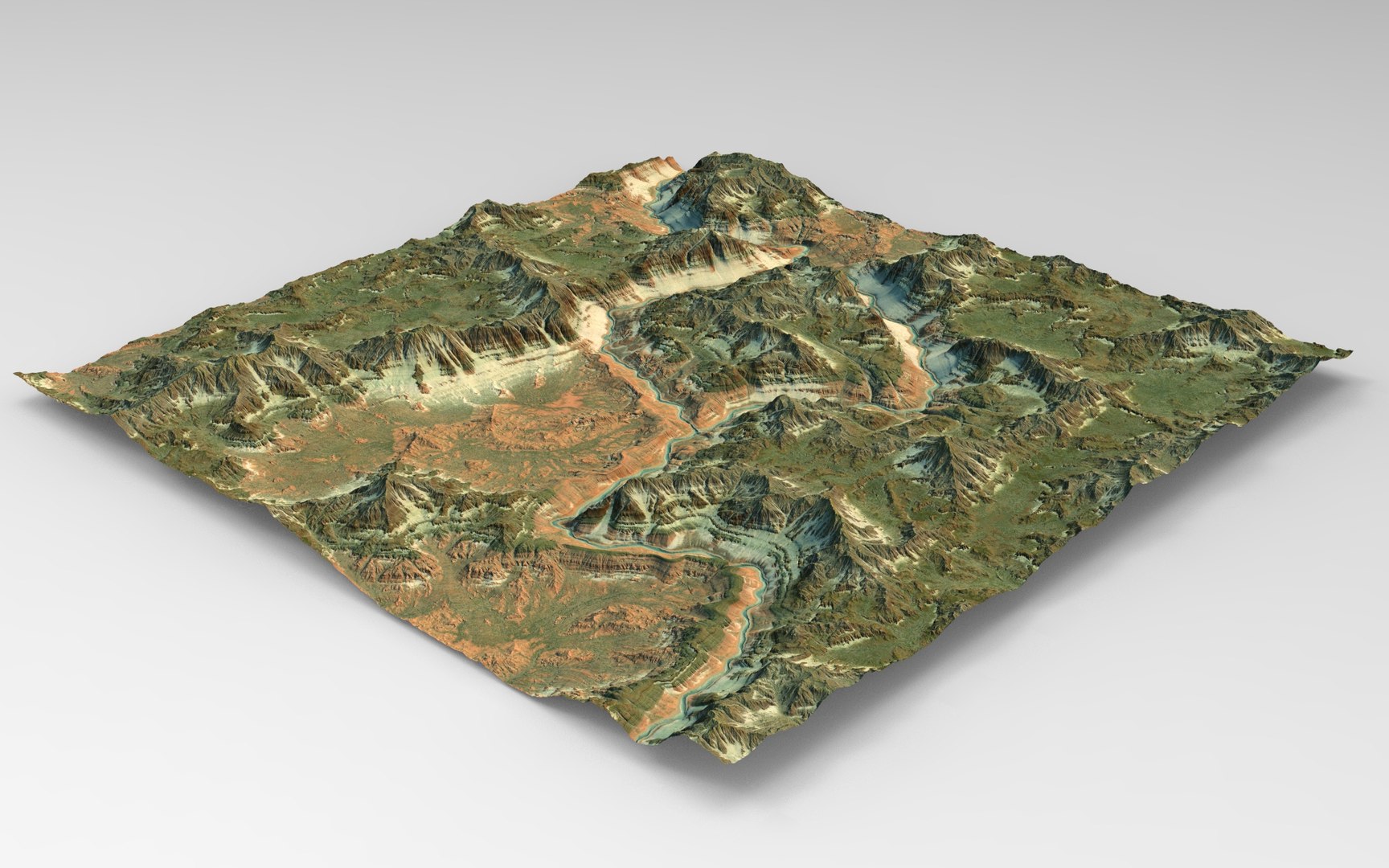 3D Games Terrain - TurboSquid 1470666