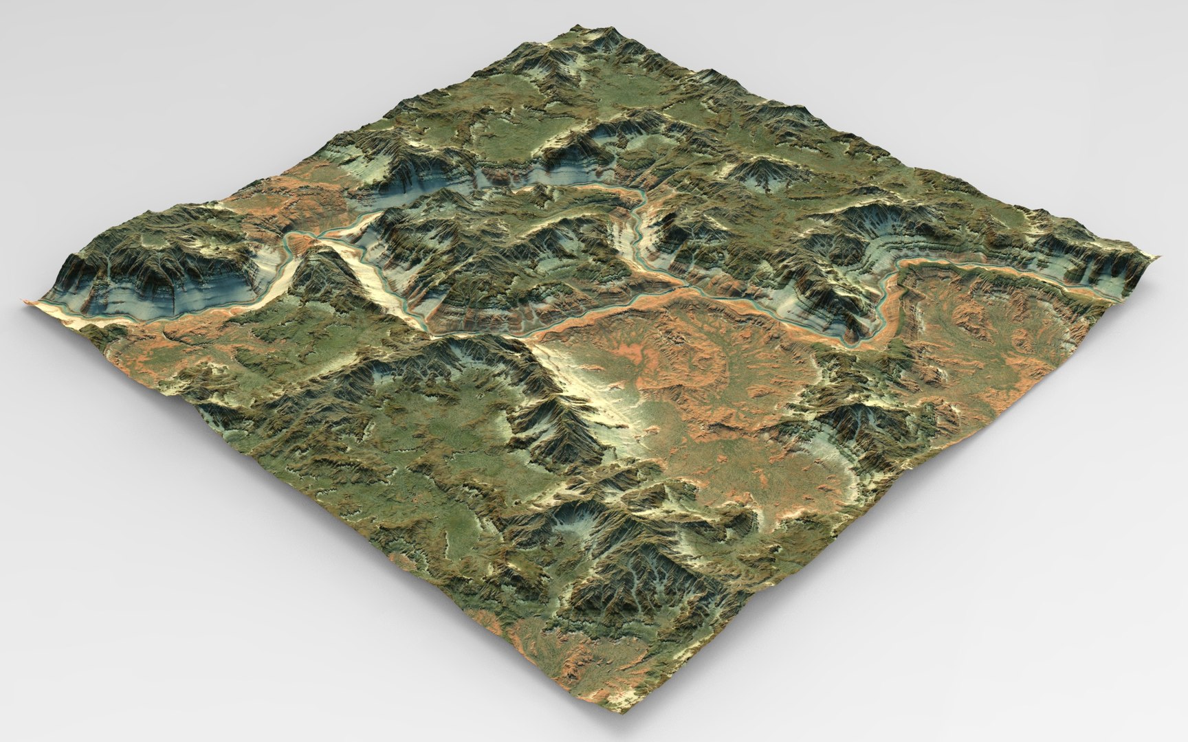 3D Games Terrain - TurboSquid 1470666