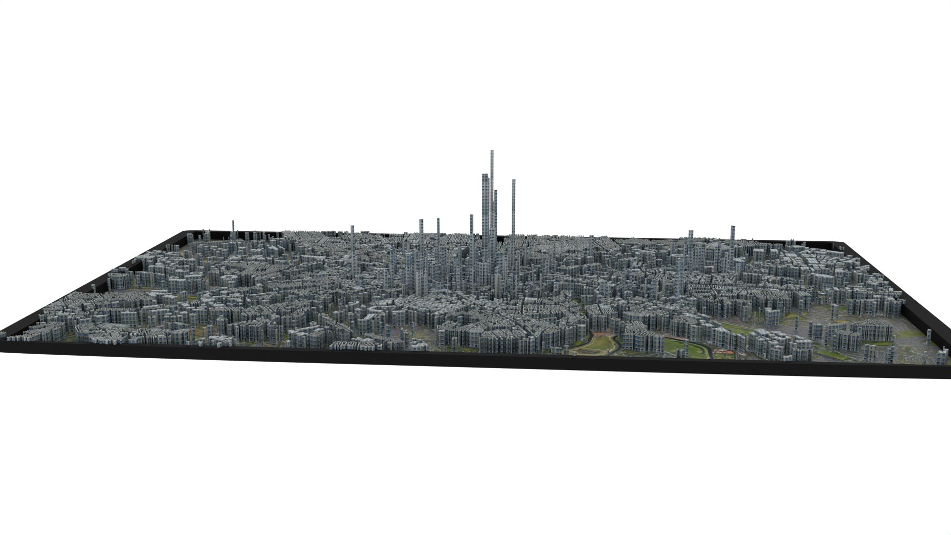 3D Model City Of Manchester - TurboSquid 2035358