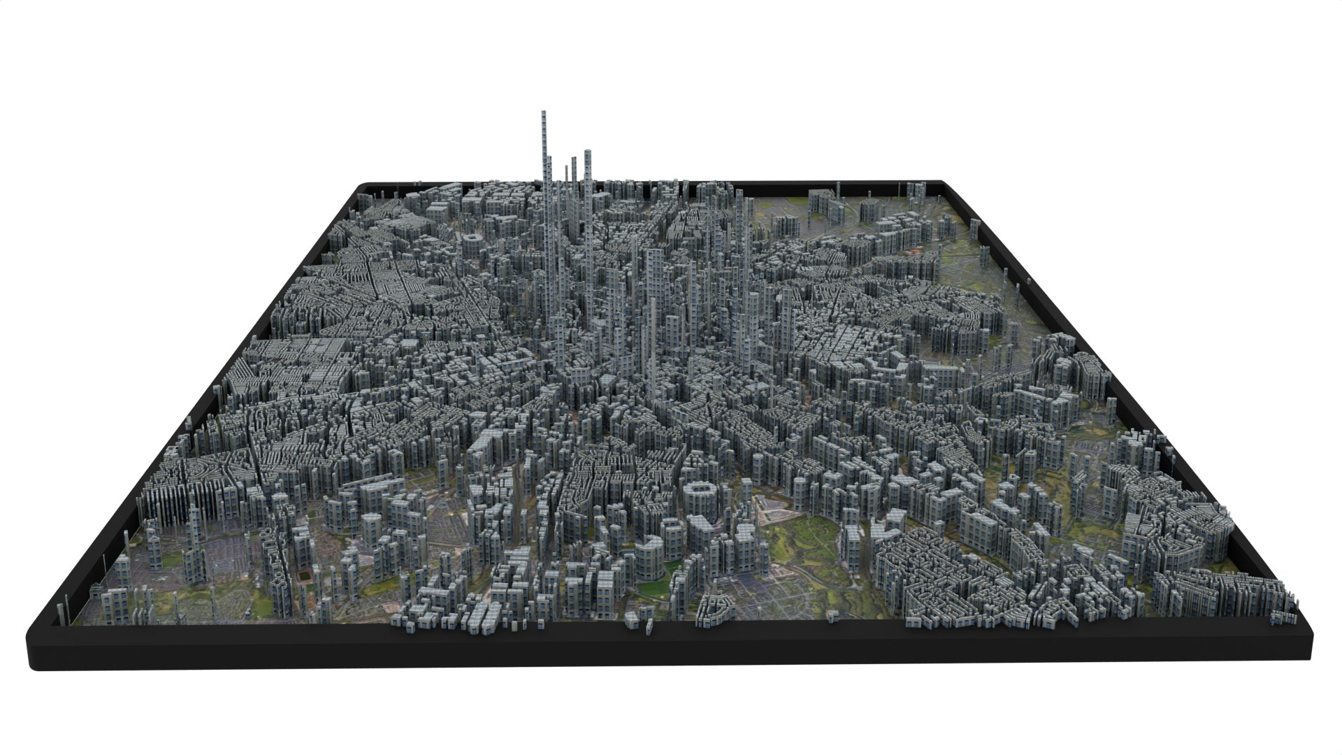 3D Model City Of Manchester - TurboSquid 2035358