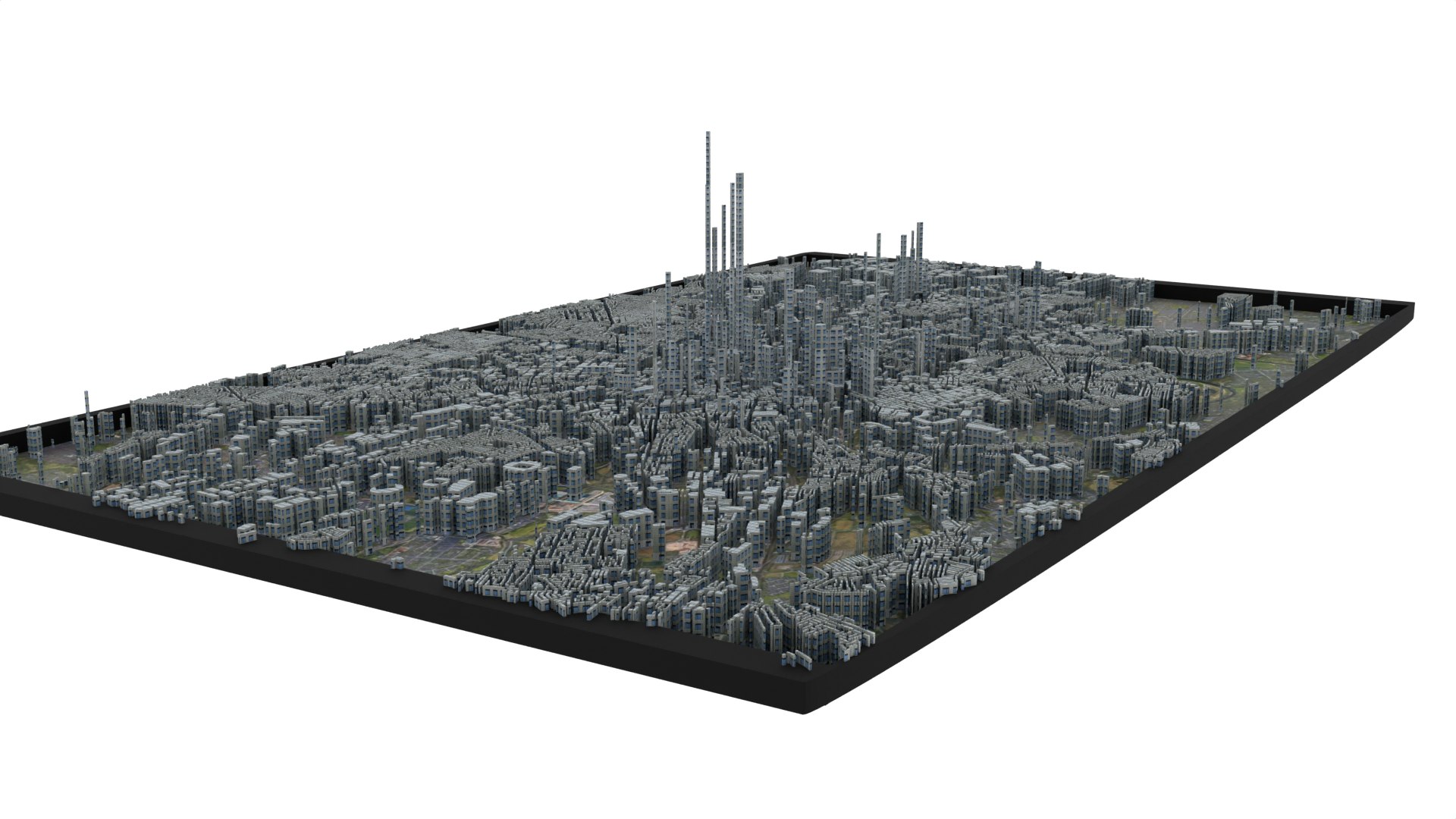 3D Model City Of Manchester - TurboSquid 2035358