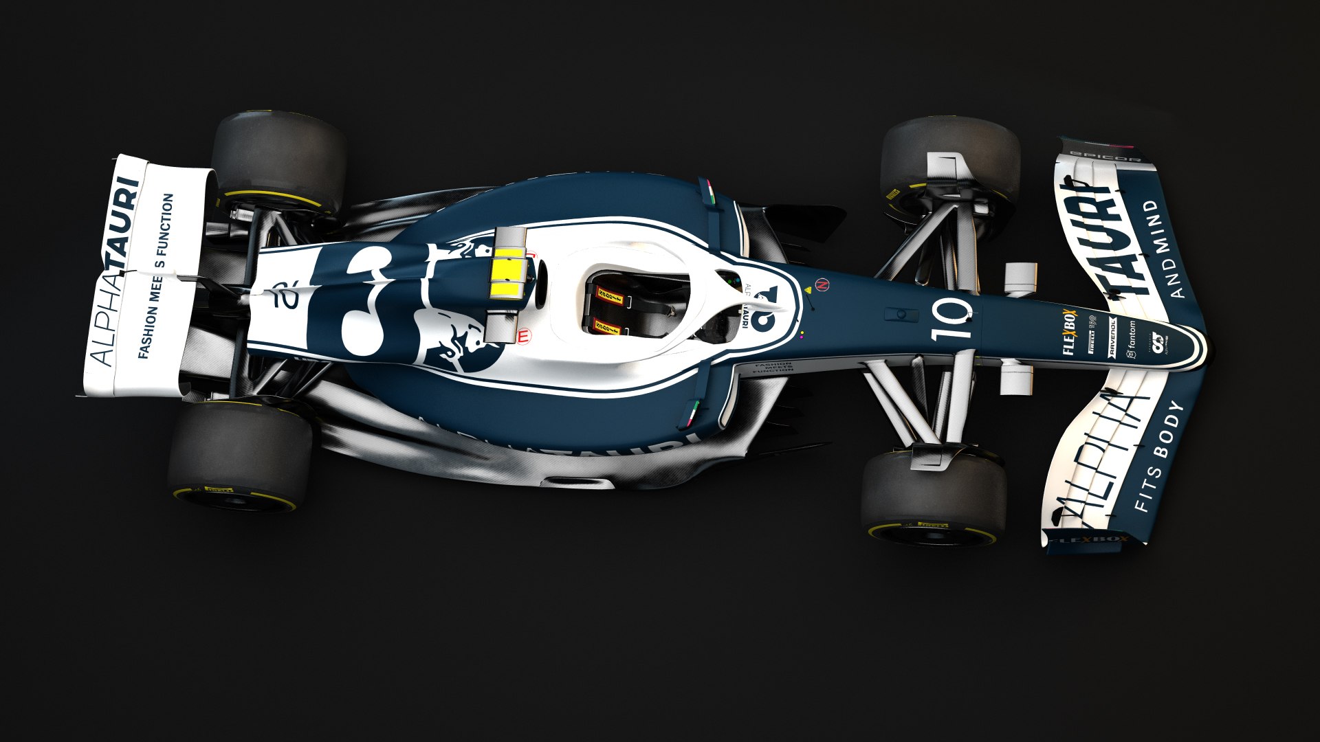 3D Model F1 Alpha Tauri AT03 2022 - TurboSquid 1876329