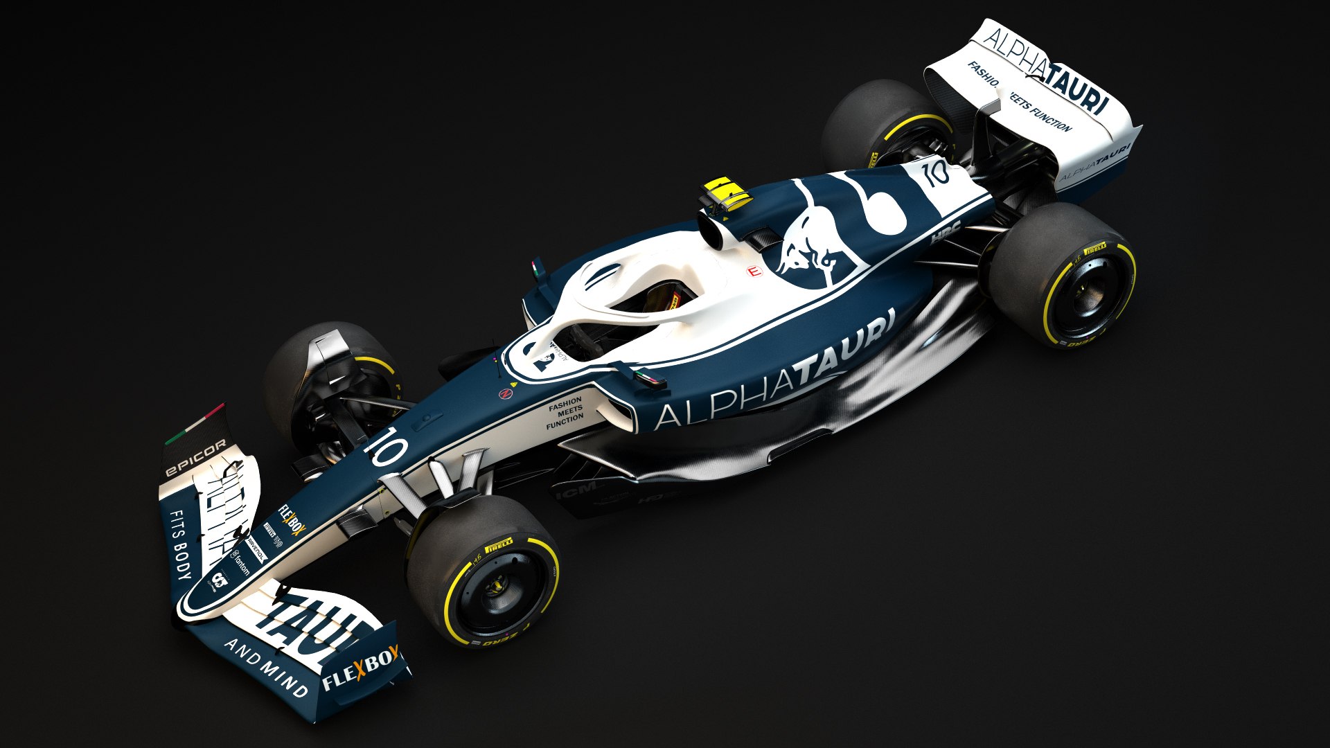 3D Model F1 Alpha Tauri AT03 2022 - TurboSquid 1876329