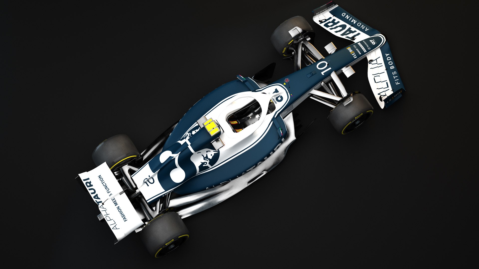 3D Model F1 Alpha Tauri AT03 2022 - TurboSquid 1876329