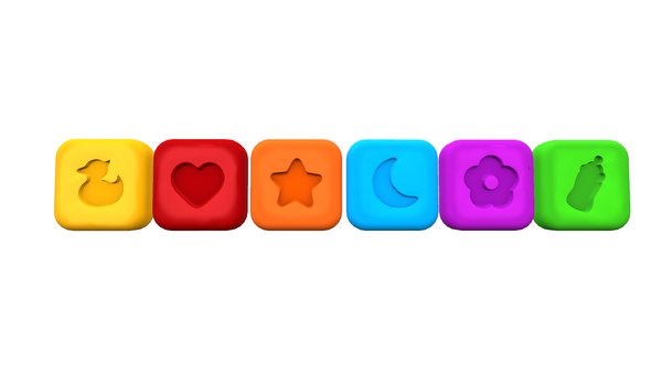 modelo 3d Shape Icons - TurboSquid 2013030