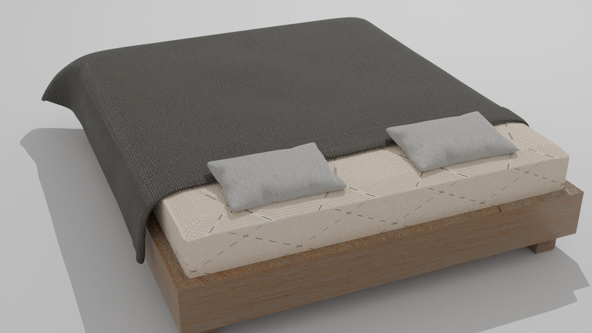 3D model set of three beds - TurboSquid 2112038