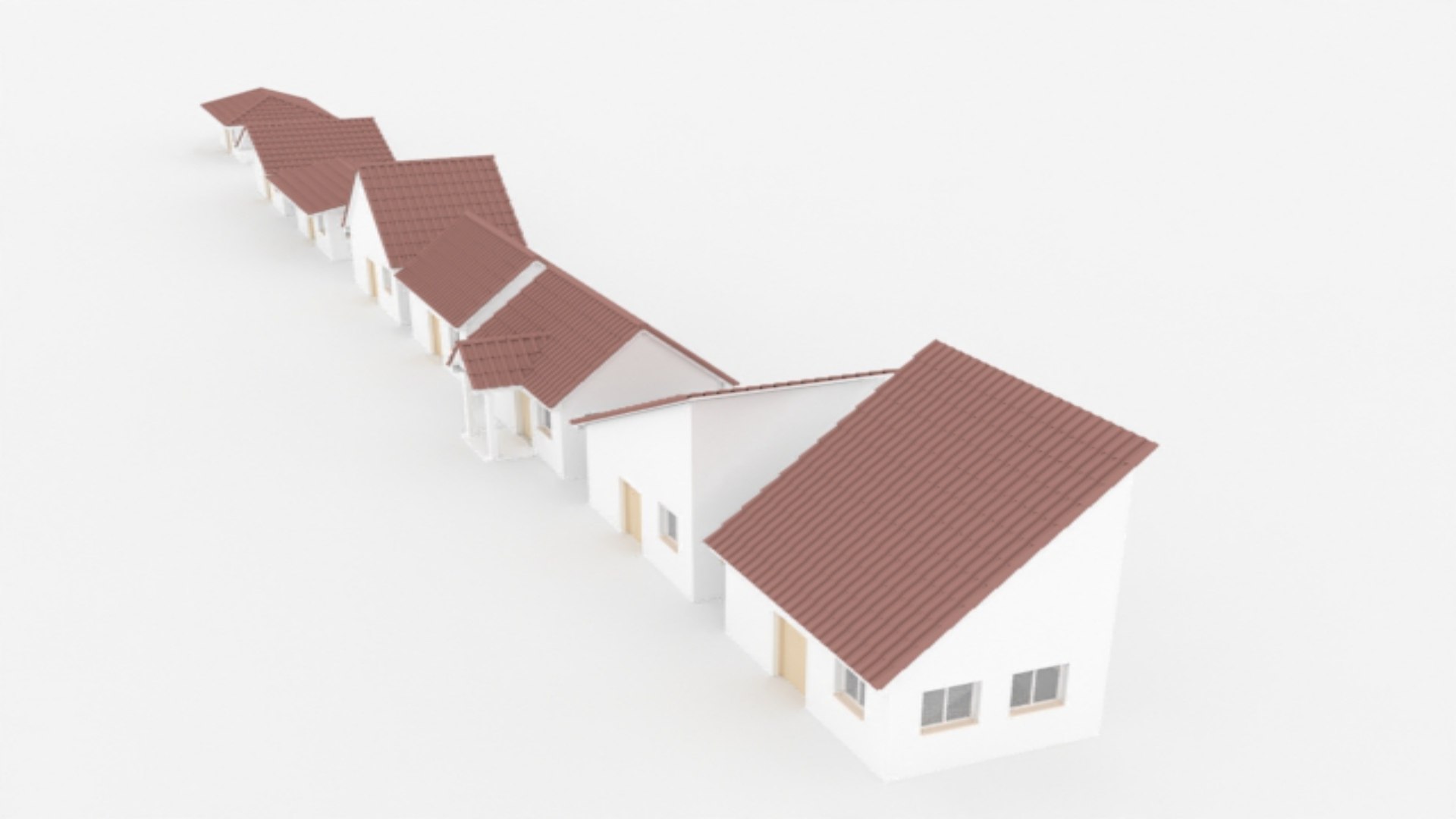 Roof Singles Set 3D Model - TurboSquid 1717950