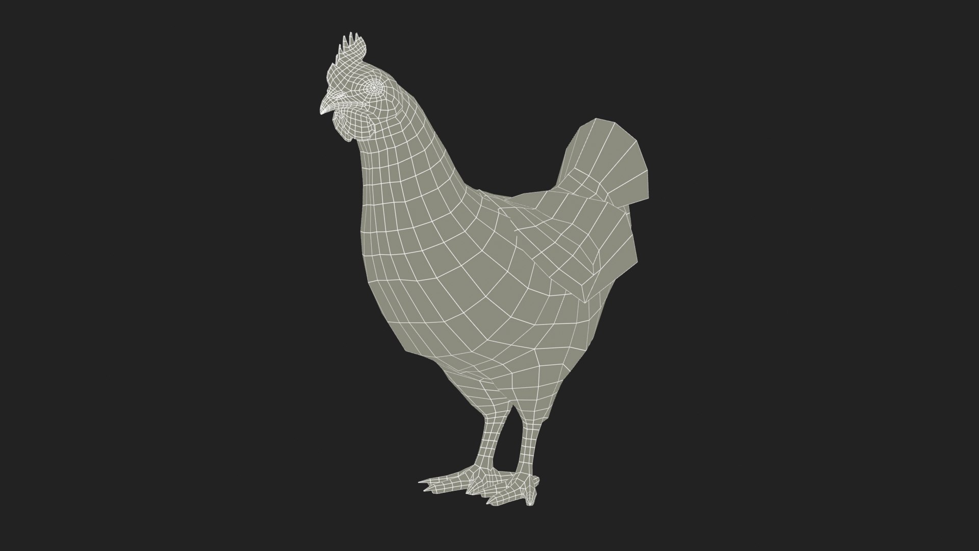 3D Chicken Model - TurboSquid 1579981