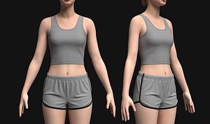 Shorts 3D Models for Download | TurboSquid