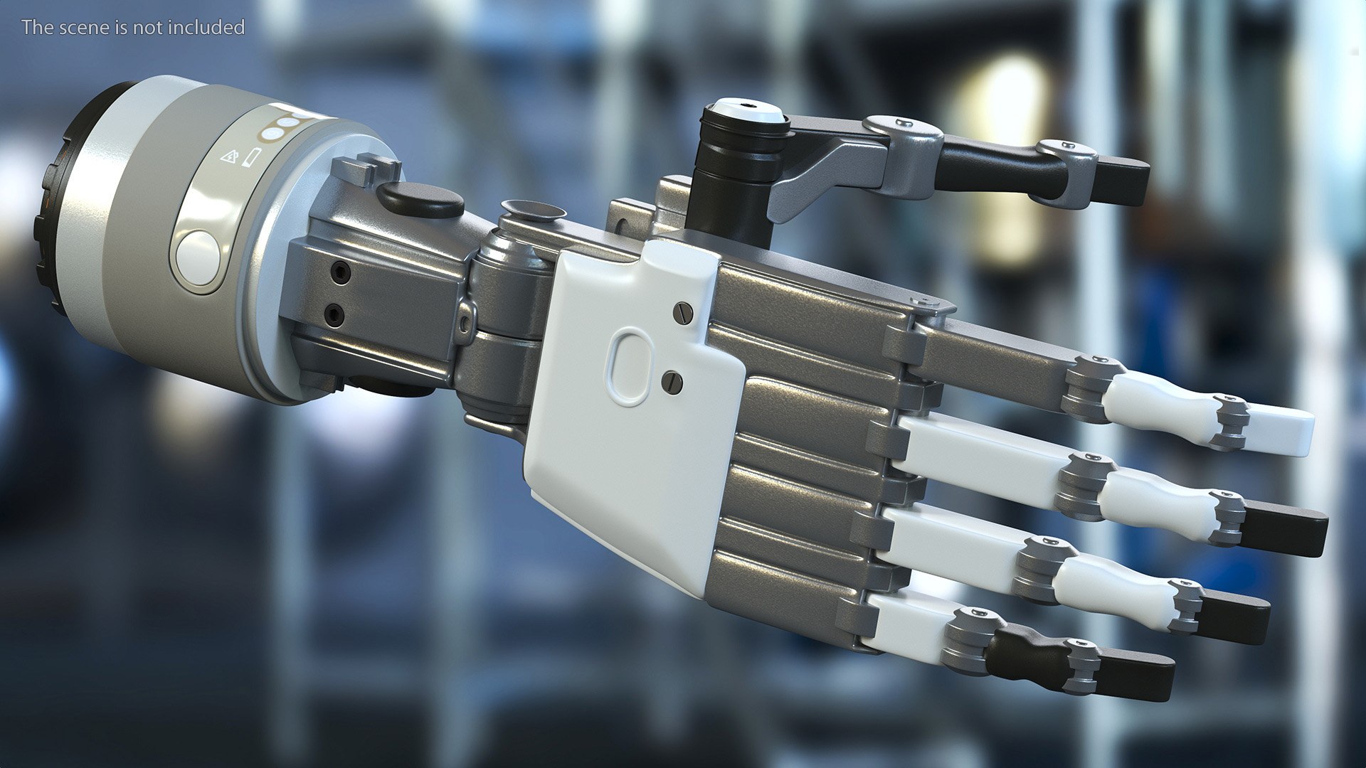 3D Model Mechanical Hand - TurboSquid 2105588