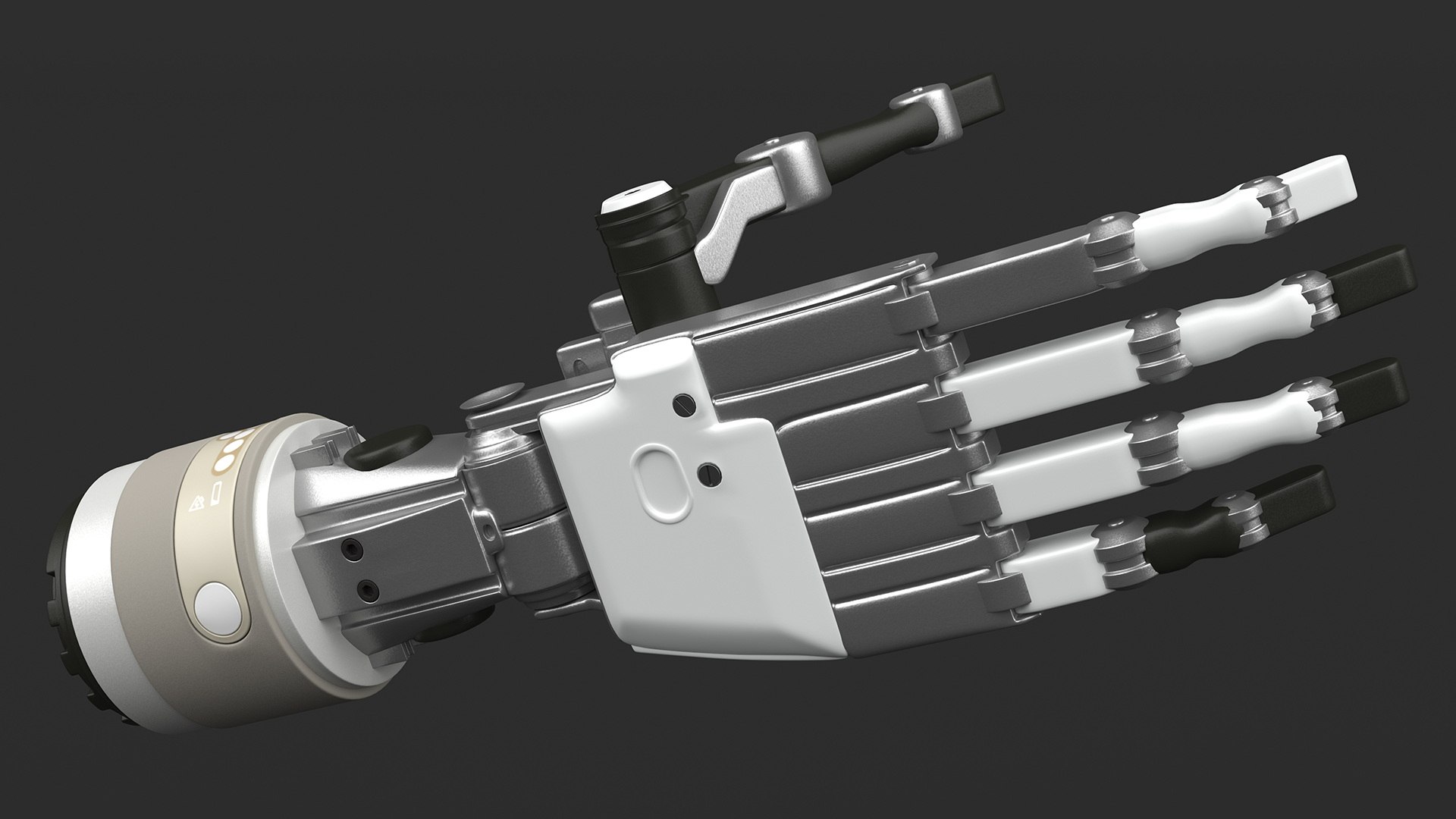 3D Model Mechanical Hand - TurboSquid 2105588