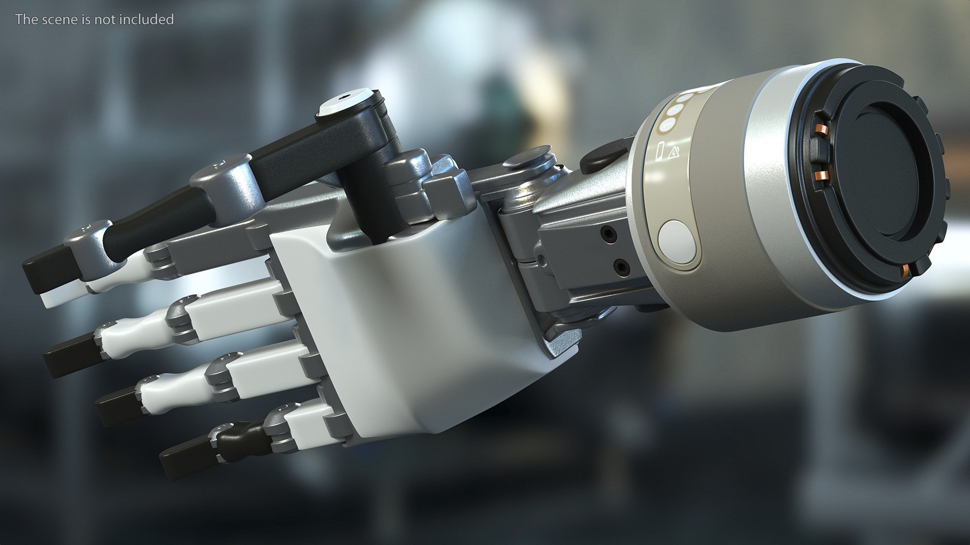 3D Model Mechanical Hand - TurboSquid 2105588