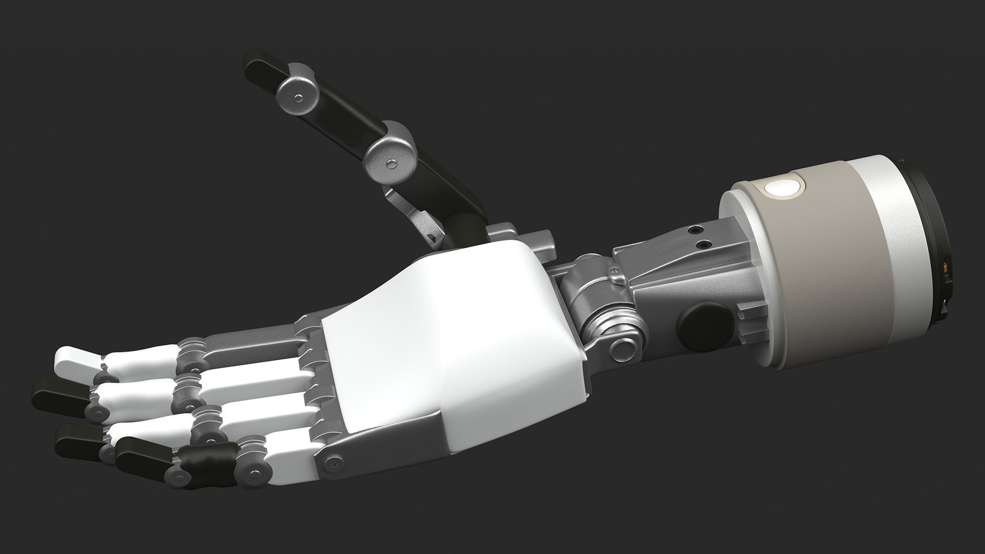 3D Model Mechanical Hand - TurboSquid 2105588