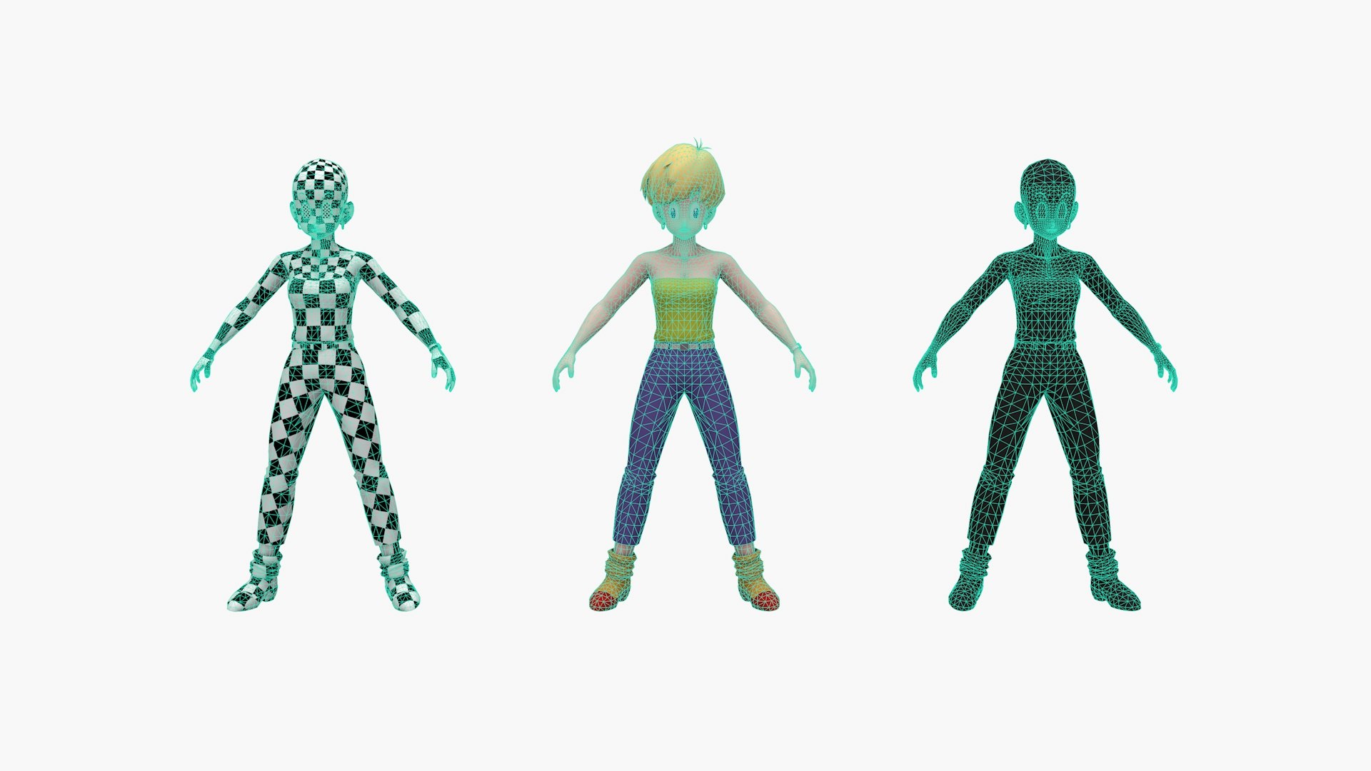 DBZ Character V23 3D Model - TurboSquid 2366930