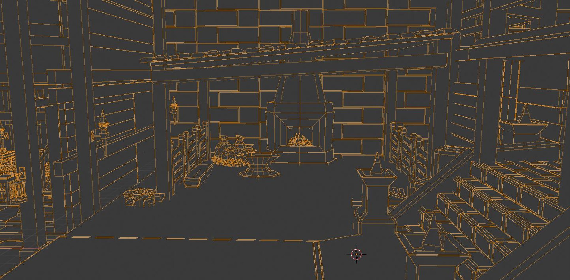 3D Medieval Guild Hall - TurboSquid 1479837